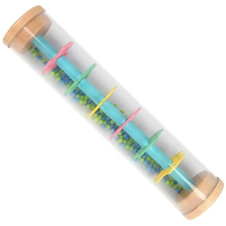 Rainmaker Percussion Instrument, Kids Rainbow Hourglass Rainmaker ...