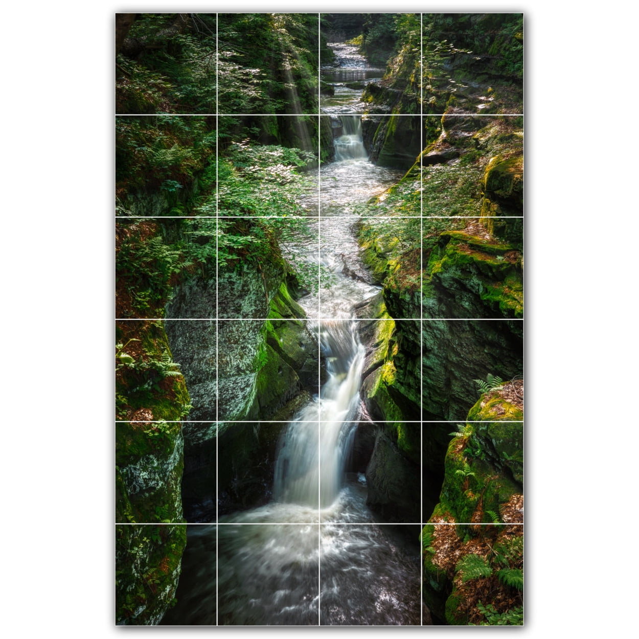 Picture-Tiles.com: Waterfalls Ceramic Tile Wall Mural WAL501105-46XL ...