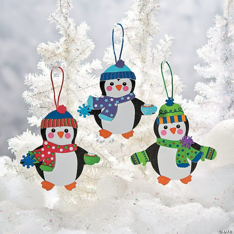 Penguin Christmas Decoration Wholesale Kids Create Make Your Own ...