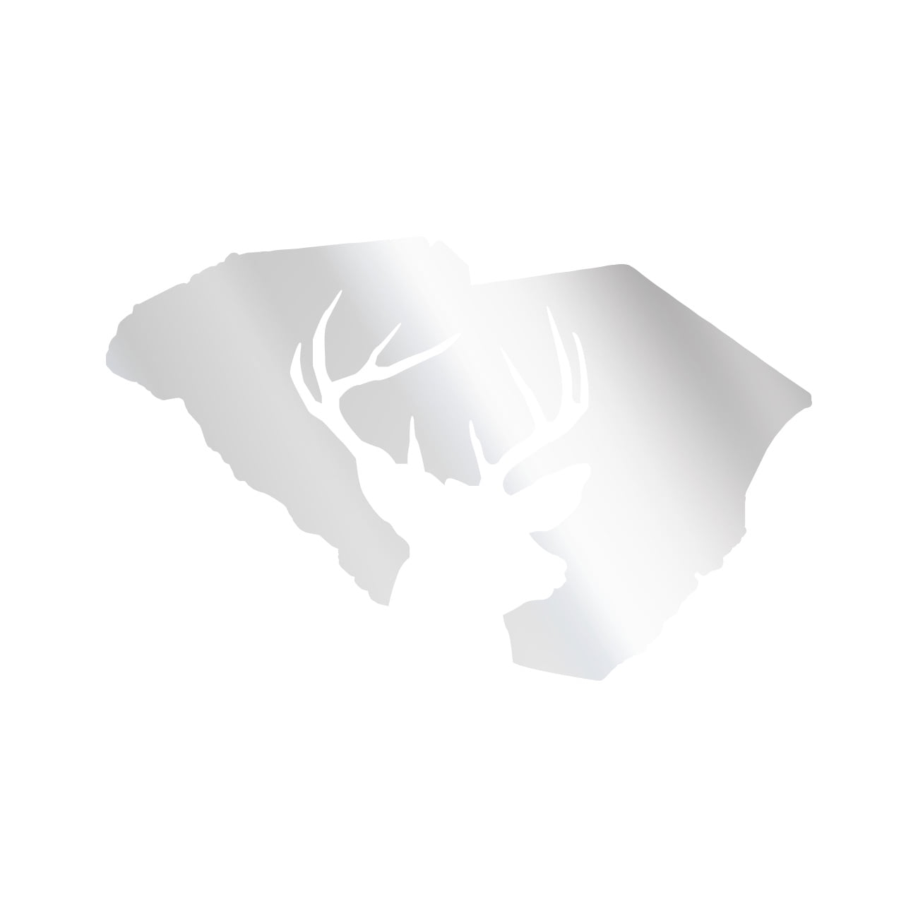 South Carolina Deer State Sticker Decal Die Cut - Self Adhesive Vinyl ...