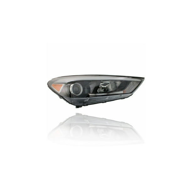 Headlight Assembly - Compatible/Replacement for '16-18 Hyundai Tucson ...