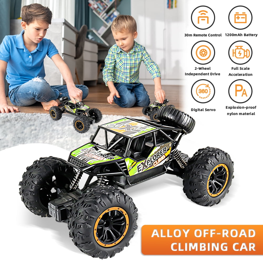 MDHAND RC Cars Remote Control Car 1:18 Large Scale, 2.4Ghz All Terrain ...