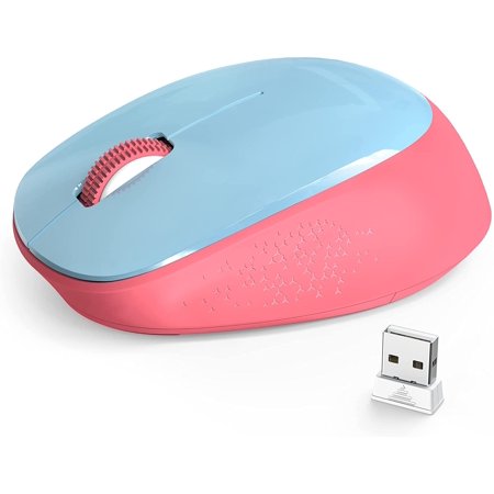 Wireless Mouse, ZMLEVE E702 2.4GHz Silent Computer Mice, 1600 DPI USB ...