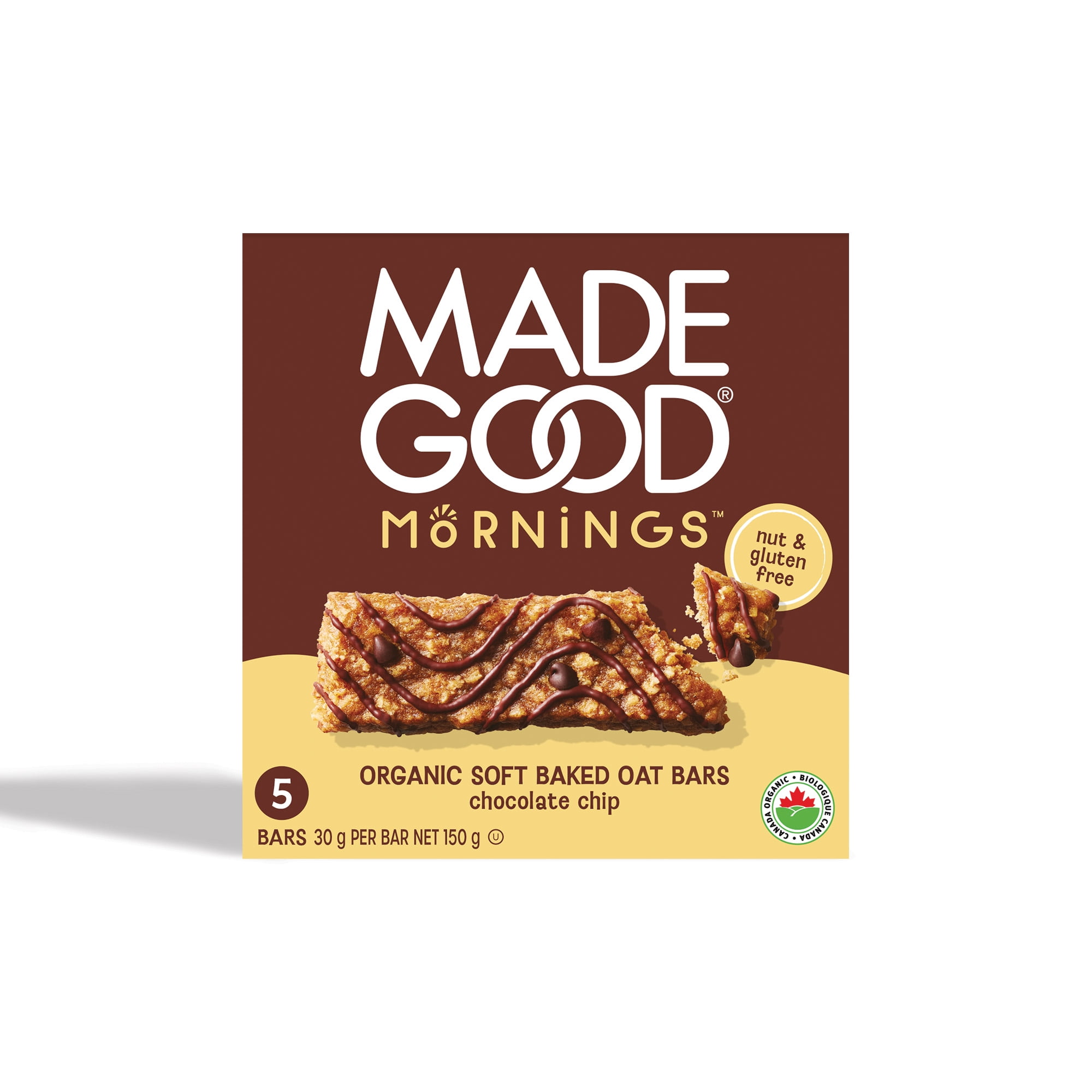 Click here for Madegood Mornings Chocolate Chip Soft Baked Oat Ba... prices