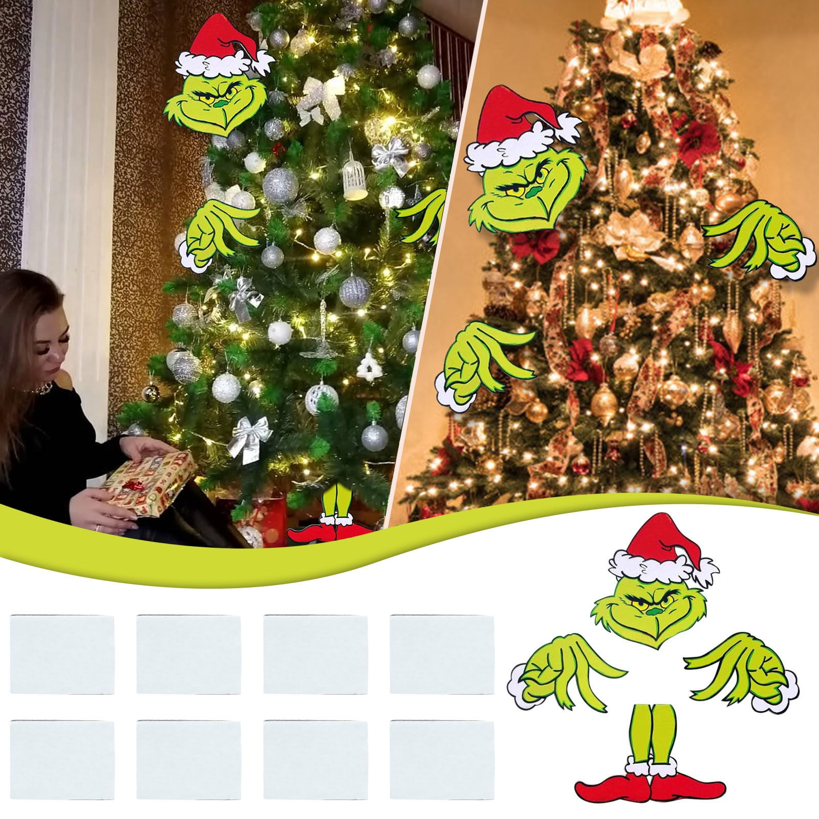 Grinch Christmas Tree Topper