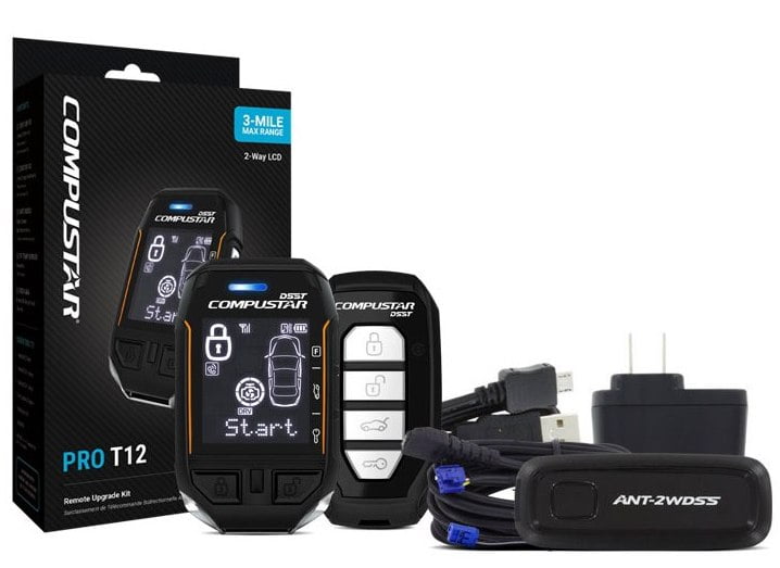 Compus T12 2 Way LCD 3-Mile Range Remote Kit - Walmart.com