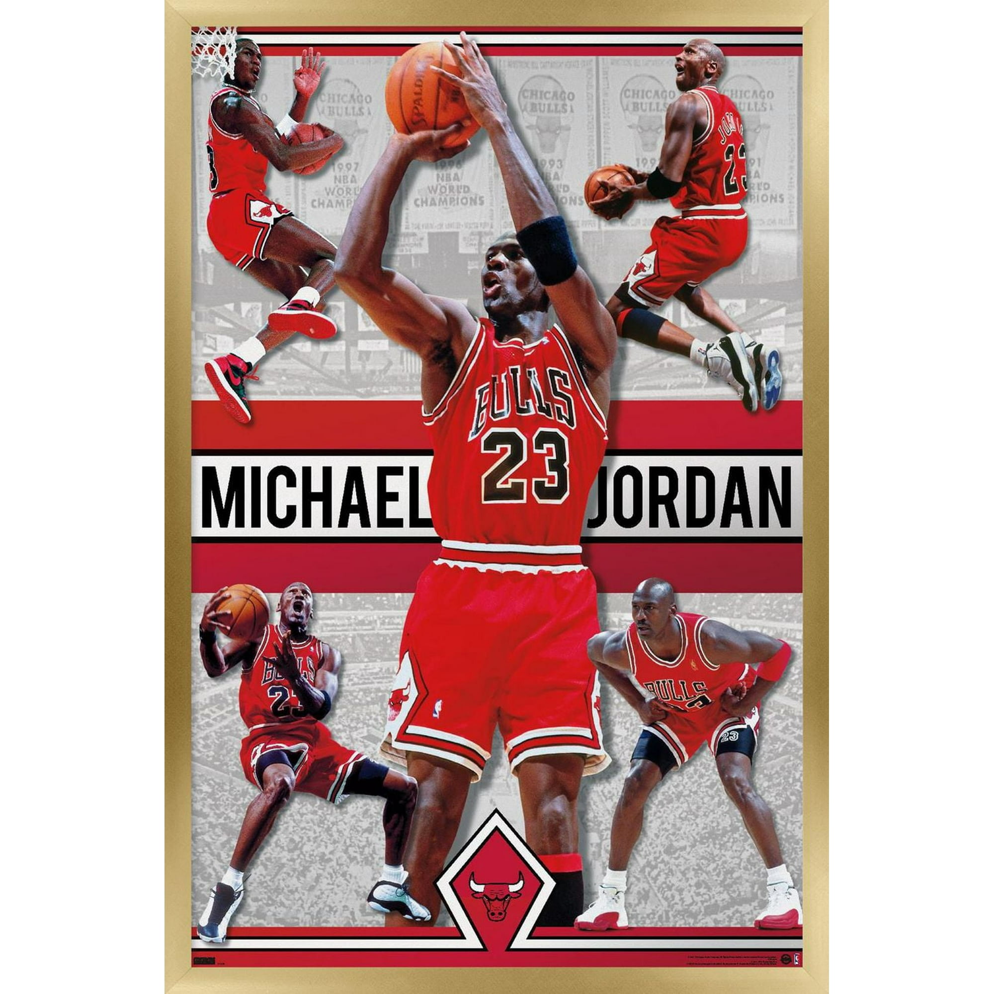 Click here for Trends International Michael Jordan - Collage Wall... prices