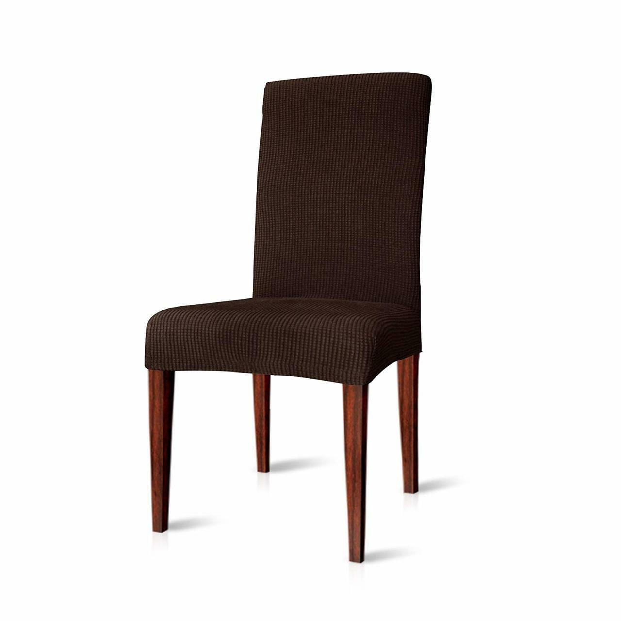 Enova Home Stretch Removable Washable Dining Chair Slipcover/Chair ...