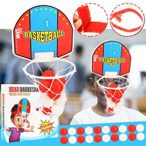 EIMELI Head Hoop Basketball Game For Kids And Adults Carnival Ball Game ...