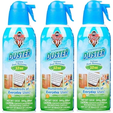 Dust-Off 10 Oz. 2 Pack Compressed Gas Duster for Electronics, PC ...