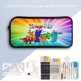 3PCS Number Cartoon Show Block Backpack Set Large Capacity Bookpacks ...