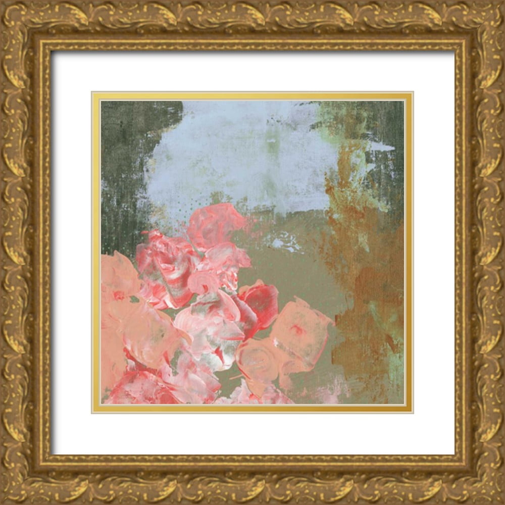 Ogren, Sarah 15x15 Gold Ornate Wood Framed with Double Matting Museum Art Print Titled - Pink ...