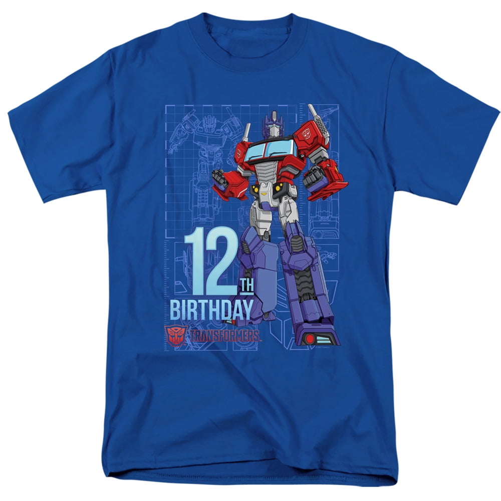 Transformers 12th Birthday Unisex Adult T Shirt - Walmart.com
