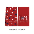 2PCS Independence Day Themed Kitchen Dishes Towels/Hand Towels Highly ...