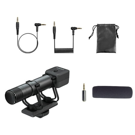 Video Microphone Low Noise with Shock Mount Interview Mic for Outdoor ...