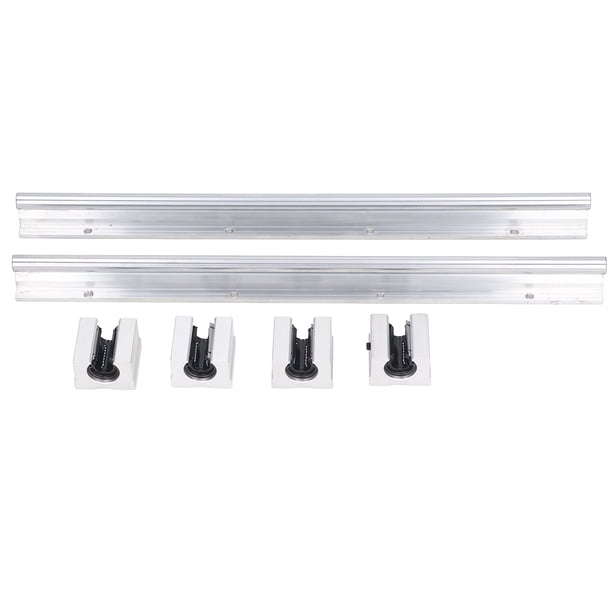 Guide Rail Slide Block Set,6Pcs Linear Motion Guide Linear Slide Block ...