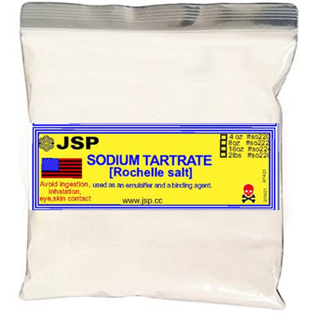 SODIUM TARTRATE ( rochelle salt) 16 ozs - Walmart.com
