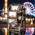 Family Rotating Third Wheel Picture Frame Carousels Photo Frame for ...