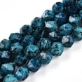 Dyed Natural Sesame Jasper Beads Strands Faceted Star Cut Round Beads ...