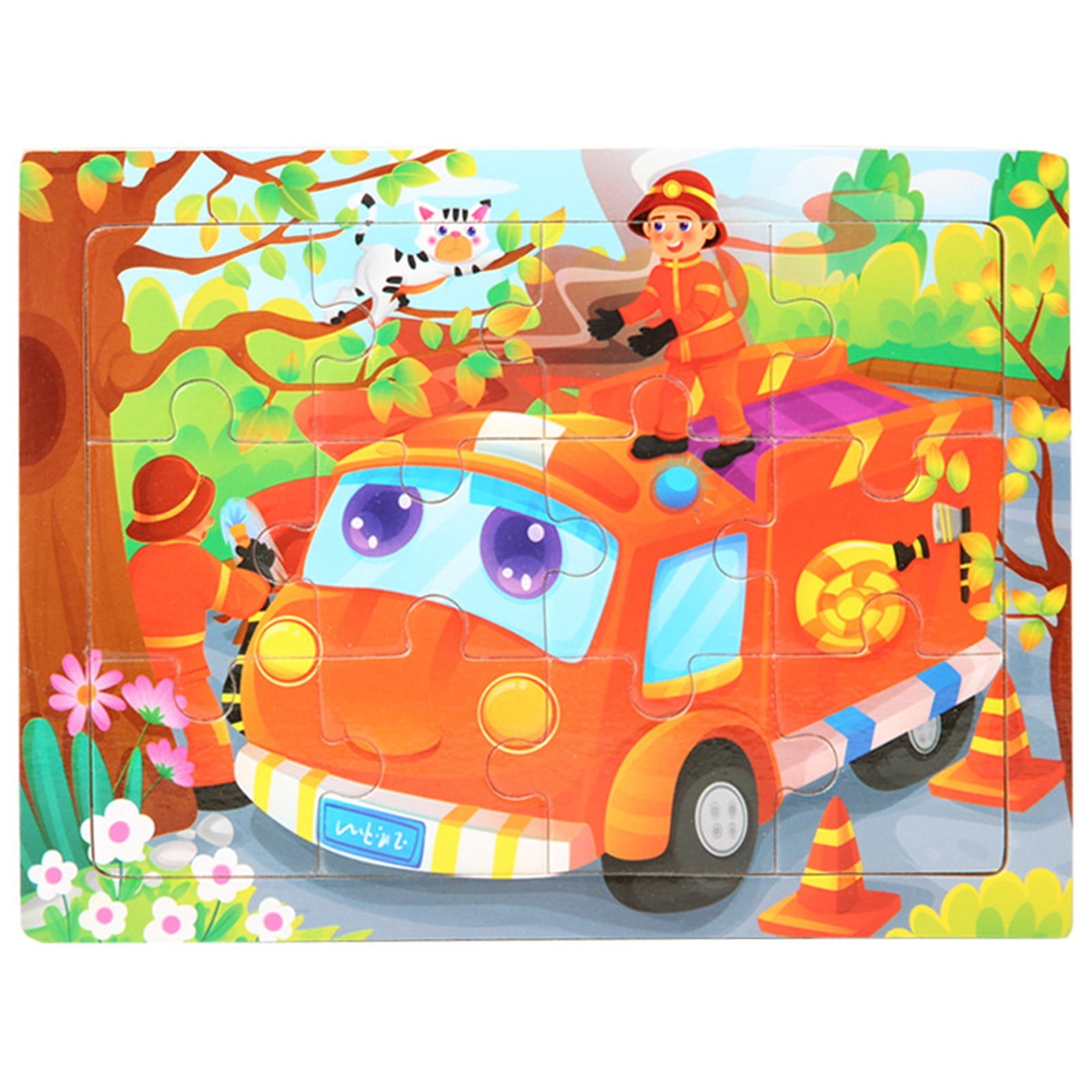 Best Toys For 1 Year Old Girls Cartoon Animal Car Wooden Puzzle Best Toys For 1 Year Old Girls Cartoon Animal Car Wooden Puzzle