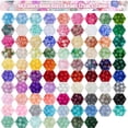 8mm Round Glass Beads for Making - 2545 count 96Colors Beads Crafting ...