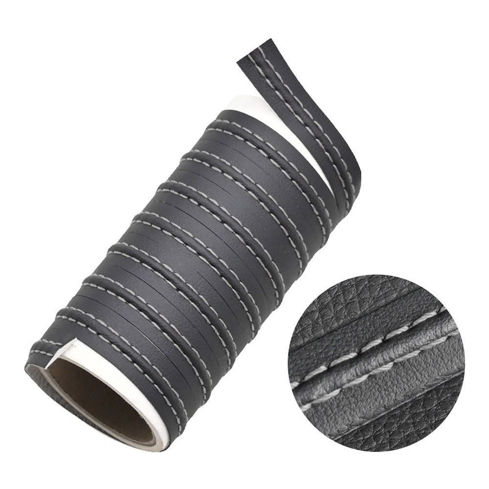 DIY Braided Strip Dashboard Sticker Slit strip Car Decorative Line Auto ...