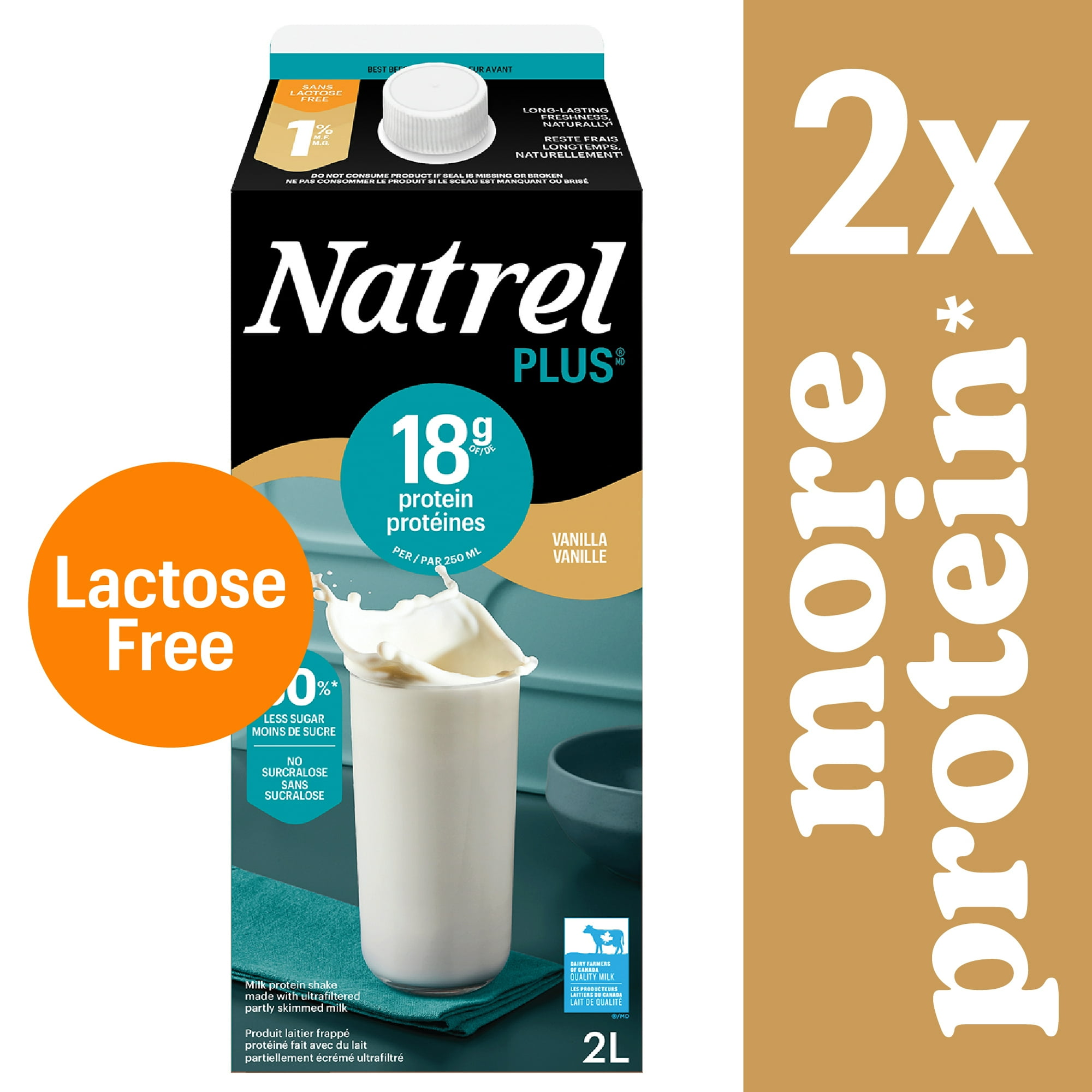Click here for Natrel Plus Vanilla Milk 2 L prices
