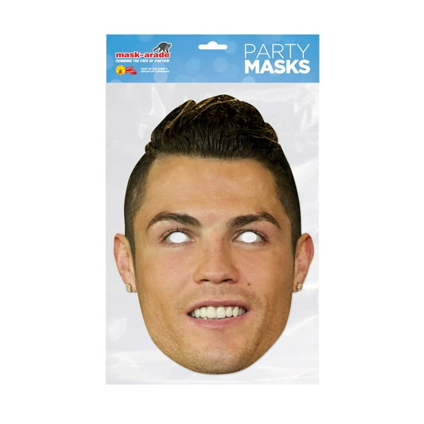 Mask-arade - Careta de Fiesta Diseño Famosos Cristiano Ronaldo ...