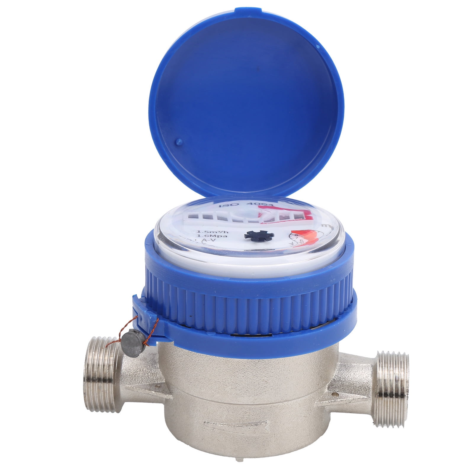 OTVIAP Water Meter,TS‑S3002E BSP 1/2 Mechanical Cold Water Meter With ...