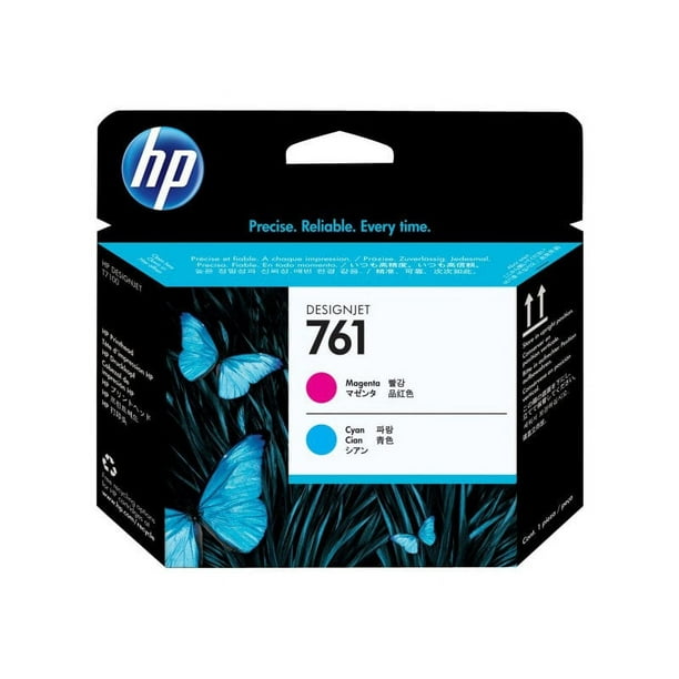 HP 761 - Cyan, magenta - printhead - for DesignJet T7100, T7200, T7200 ...