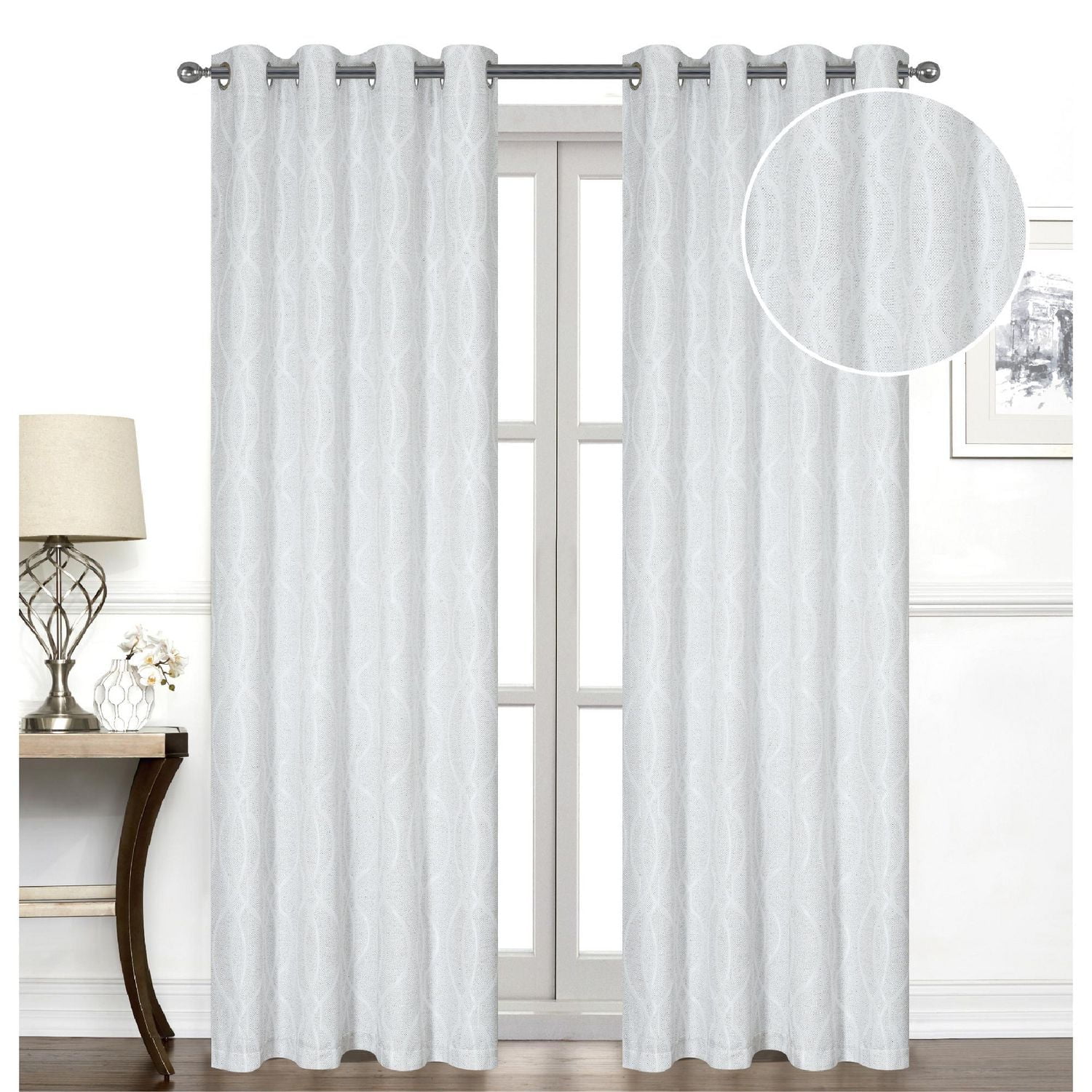 Click here for Ih Casadécor Ih Casa Decor Jacquard Panel W 8 Grom... prices