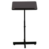 Flash Furniture Adjustable Height Metal Lectern in Mahogany - Walmart.com