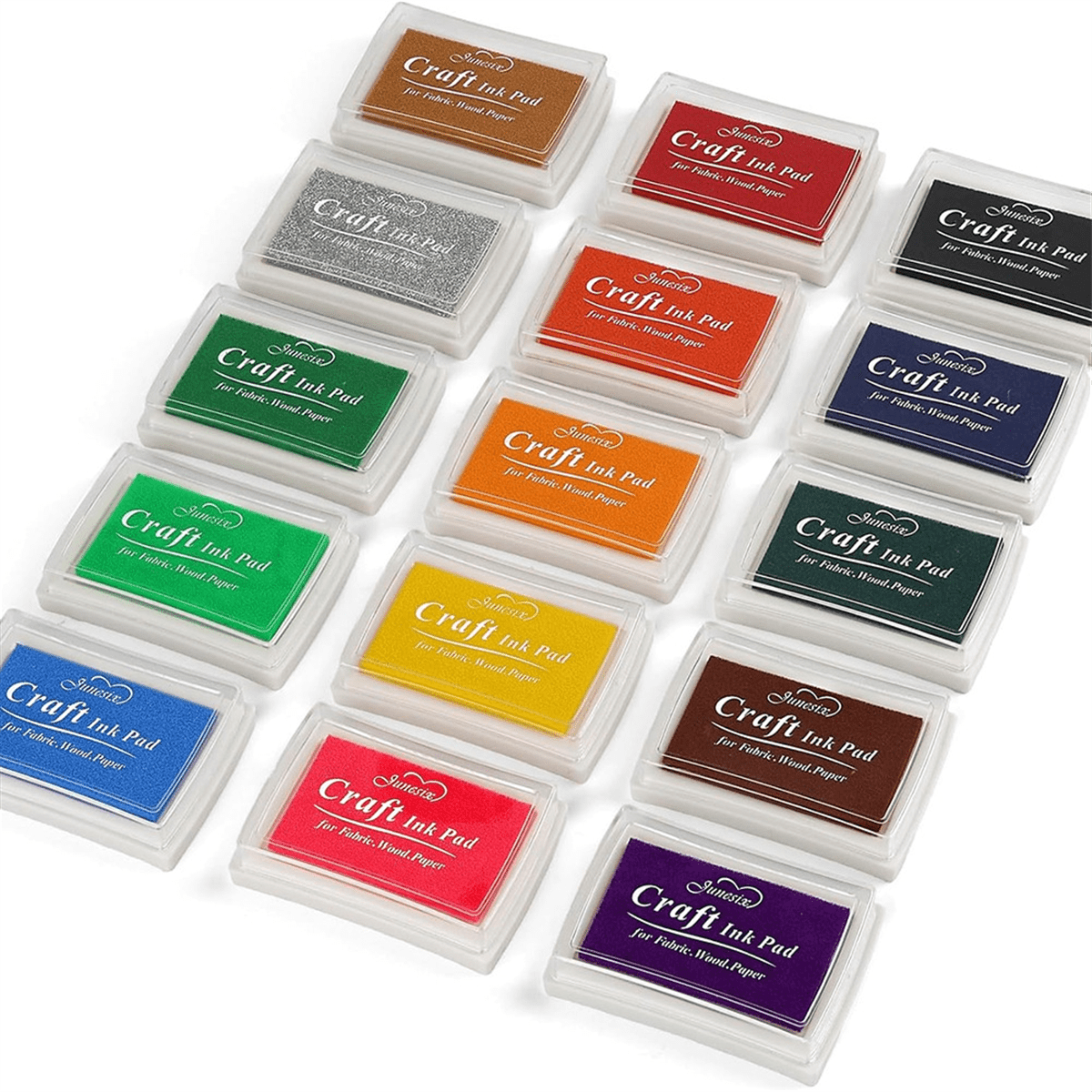 Click here for Unbranded 15 Colors Craft Ink Pads  Washable Finge... prices