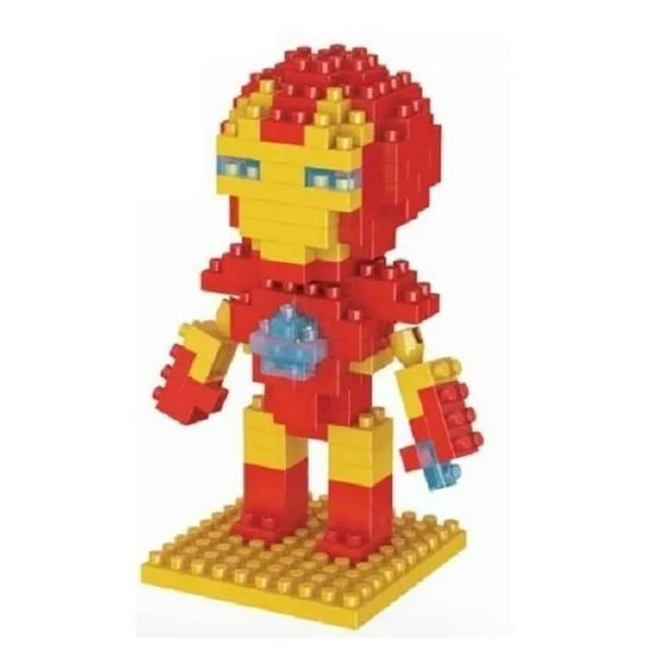 Iron Man Marvel Avengers Figura Mini Armable Mini Blocks Micro Bricks ...