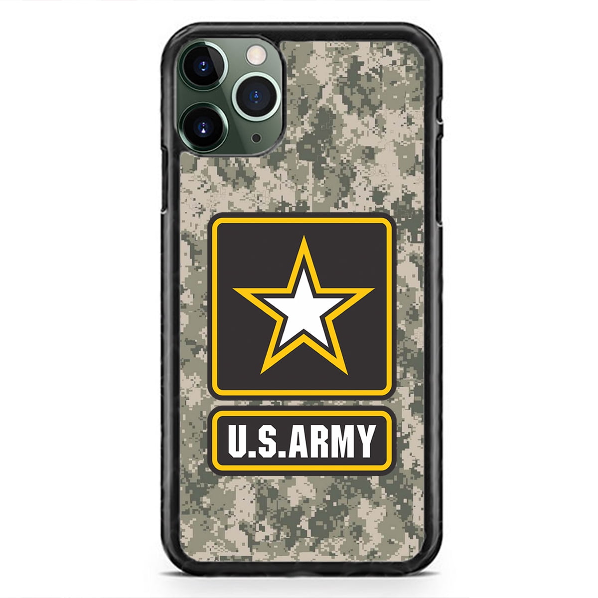 Digital Camouflage US Army Case Slim Shockproof Hard Rubber Custom Case ...