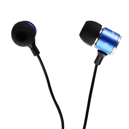 Sentry HO492 Wired 3.5mm Metal Stereo Earbuds - Blue (Refurbished ...