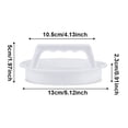Yooci Food Grade Plastic Burger Patty Maker 13cm Diameter Round Meat ...