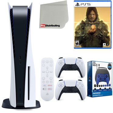 Sony Playstation 5 Disc Version (Sony PS5 Disc) with Midnight Black ...