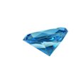 Tripact 100 mm Sapphire Blue Diamond Shaped Jewel Crystal Paperweight ...