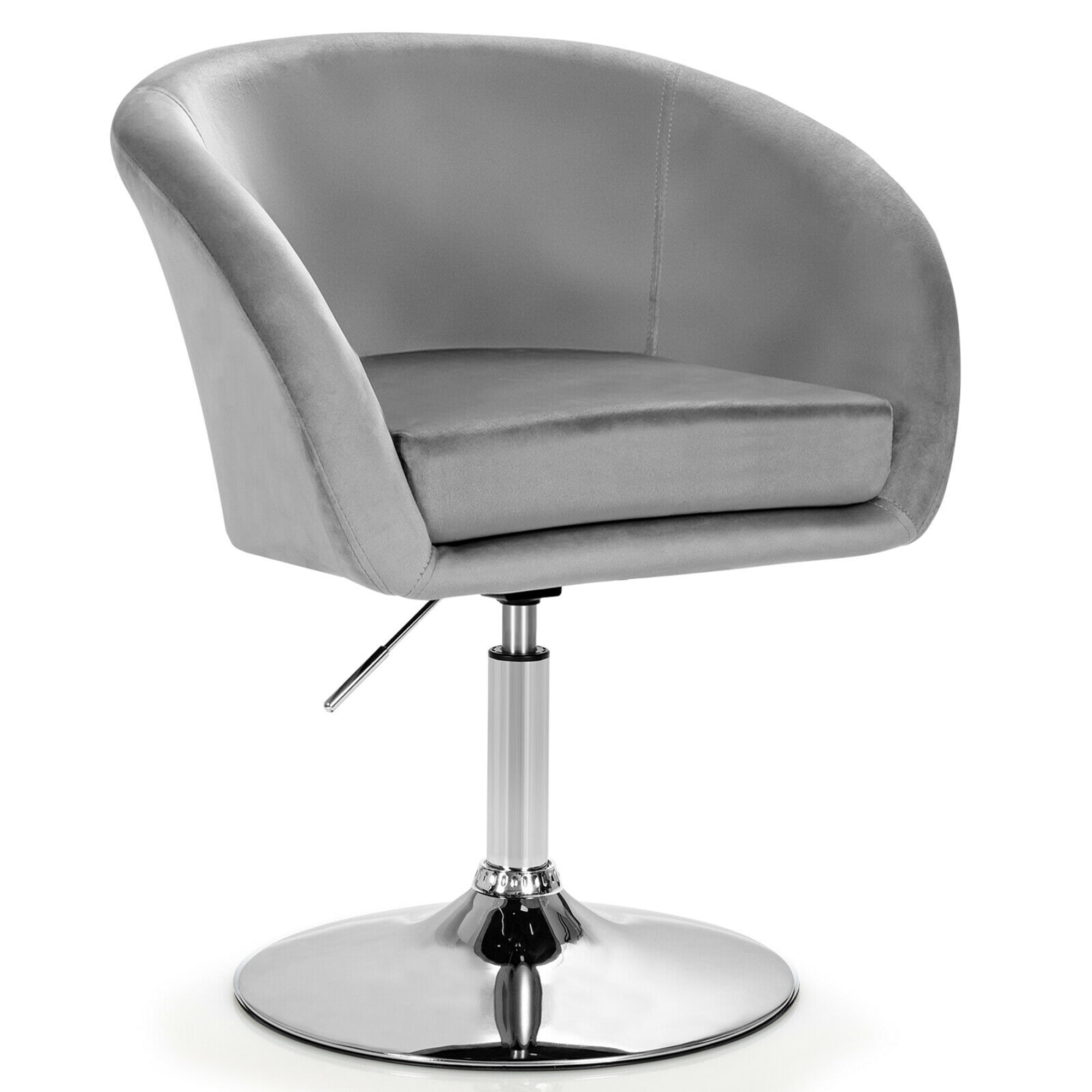 Click here for Gymax Modern Velvet Chair Height Adjustable Bar St... prices
