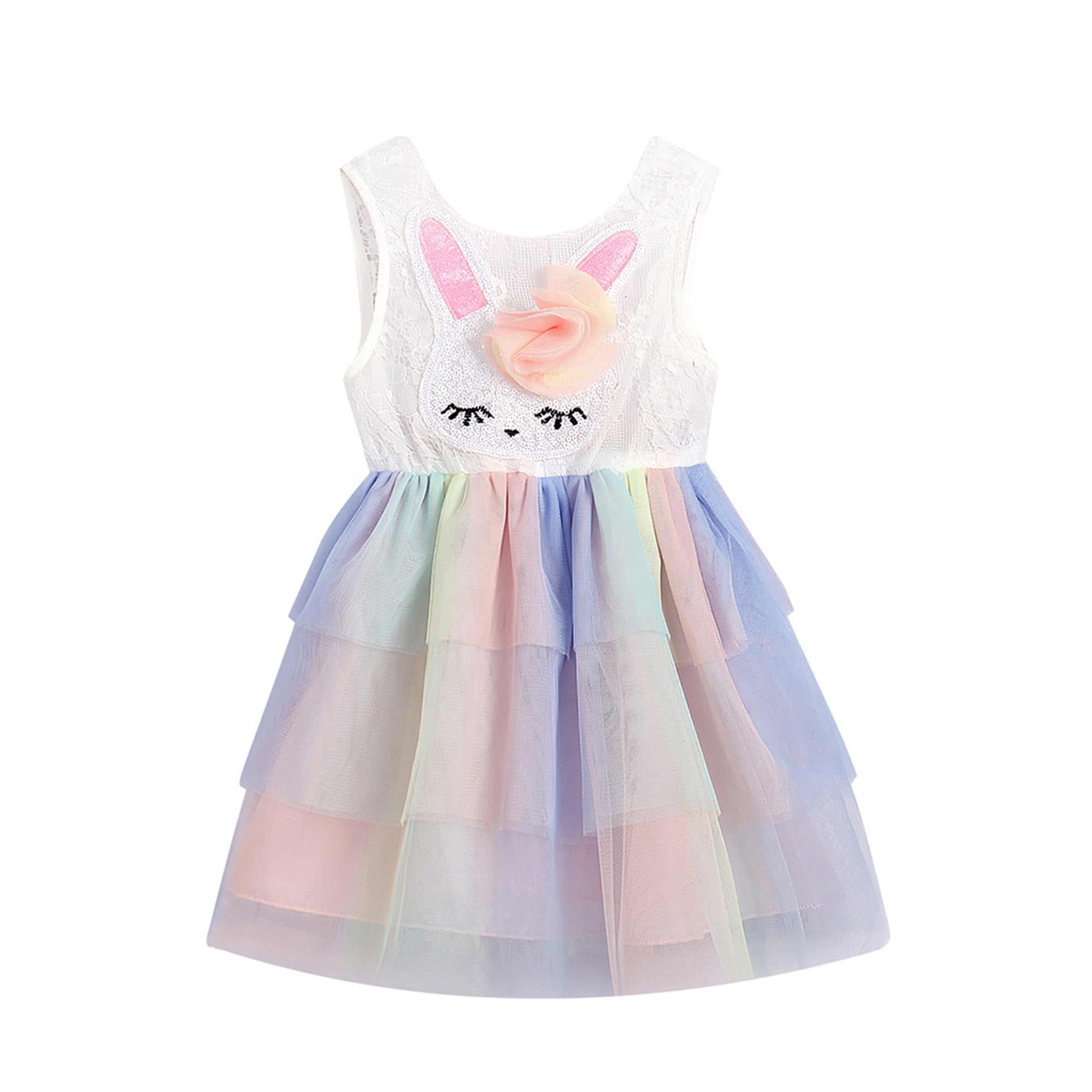 Click here for Gupgi Toddler Easter Tulle Dress 6m-5t Girl Sleeve... prices