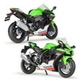 Applicable to 2021 Kawasaki Ninja Zx-10r Green Miniature Metal ...