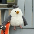 Seagull Plush Cute Stuffed Animal, 5.9" Funny Gull Plush Doll Toy Gift ...
