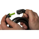 Bell Combo Cable Bike Lock with 4-Digit Preset Combination - Walmart.com