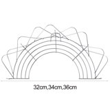 Oil Drain Rack Semi-circle Foldable Multi-purpose Rustproof Non-Stick ...