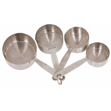 Amco 4-piece Stainless Steel Measuring-cup Set, Dishwasher Safe ...