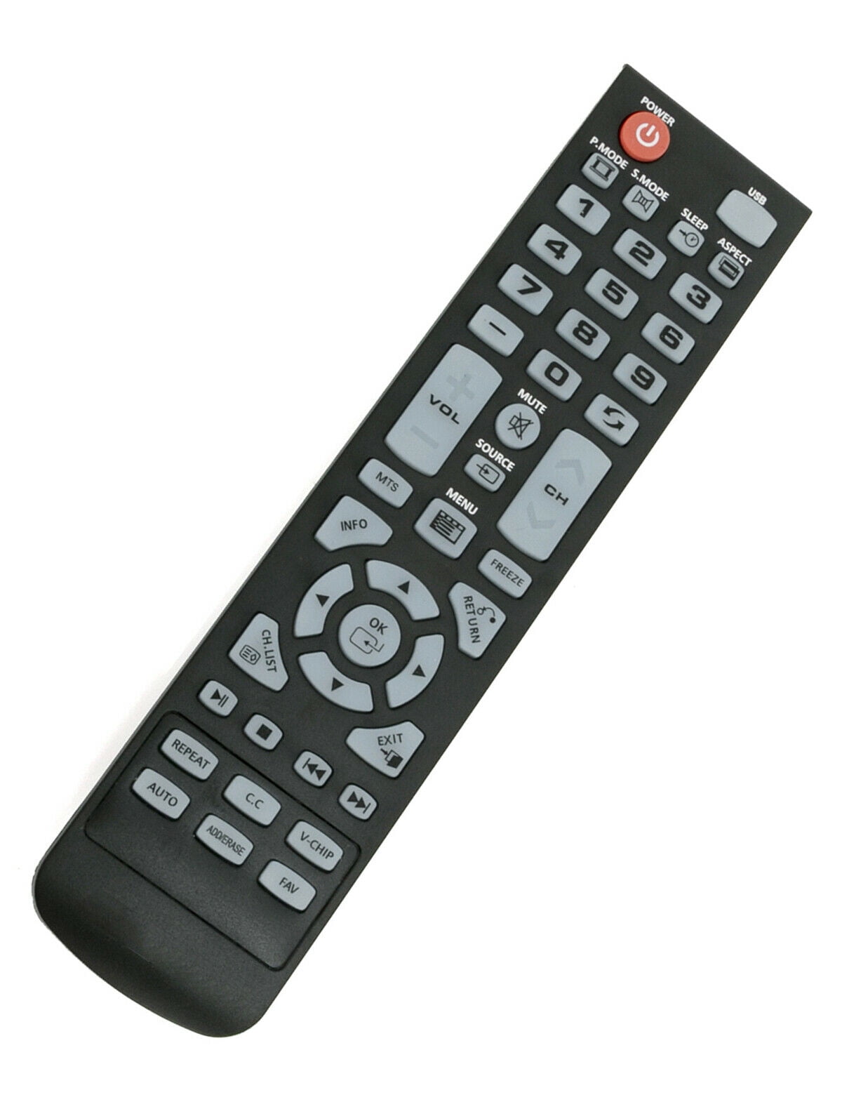 Replacement IR Remote Control for ELEMENT TV ELEFW195 ELEFT222 ELEFW247 ...