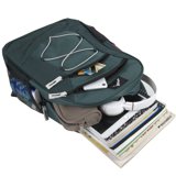 18 Inch Multipocket Bungee Cord Backpack with Side Mesh Pockets in ...