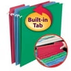 Smead Standard Colored Erasable FasTab Hanging File Folder, 1/3-Cut ...