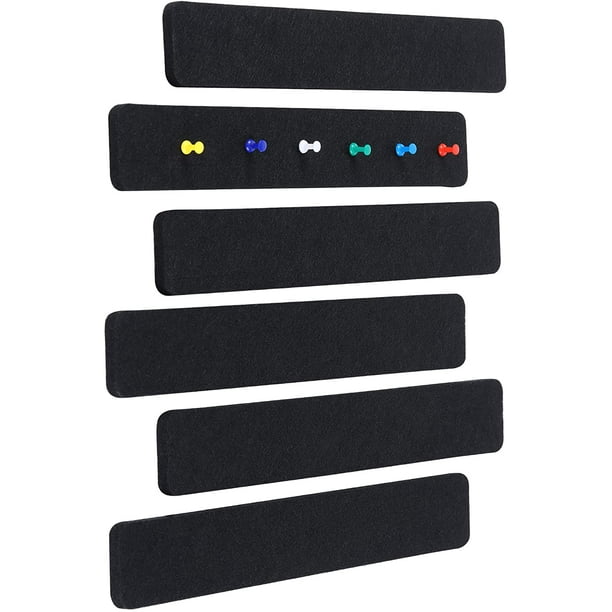 Felt Bulletin Board Bar Strip Thick Self-Adhesive Pin Board Bar in ...